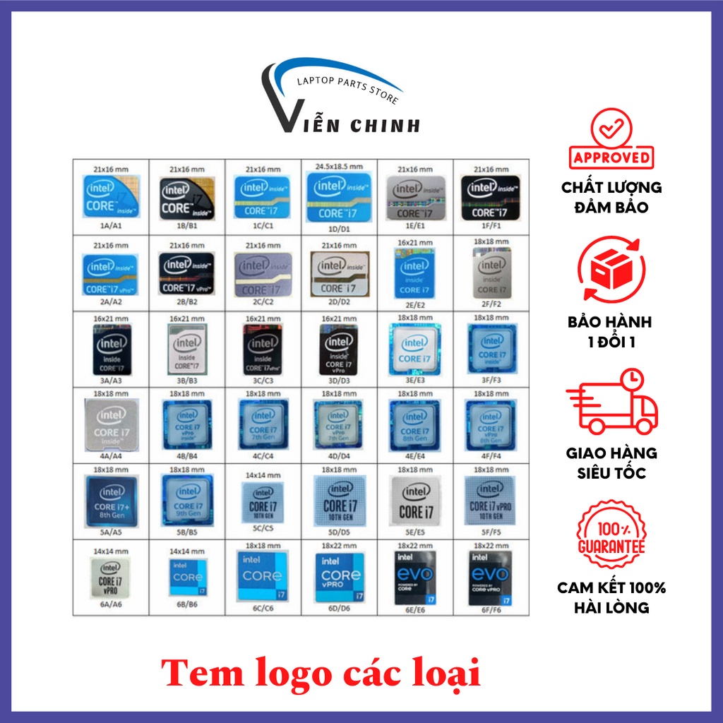 Tem Intel - logo Intel- Tem logo Intel core I5 I7 gen 2 gen 3 gen 4 gen ...