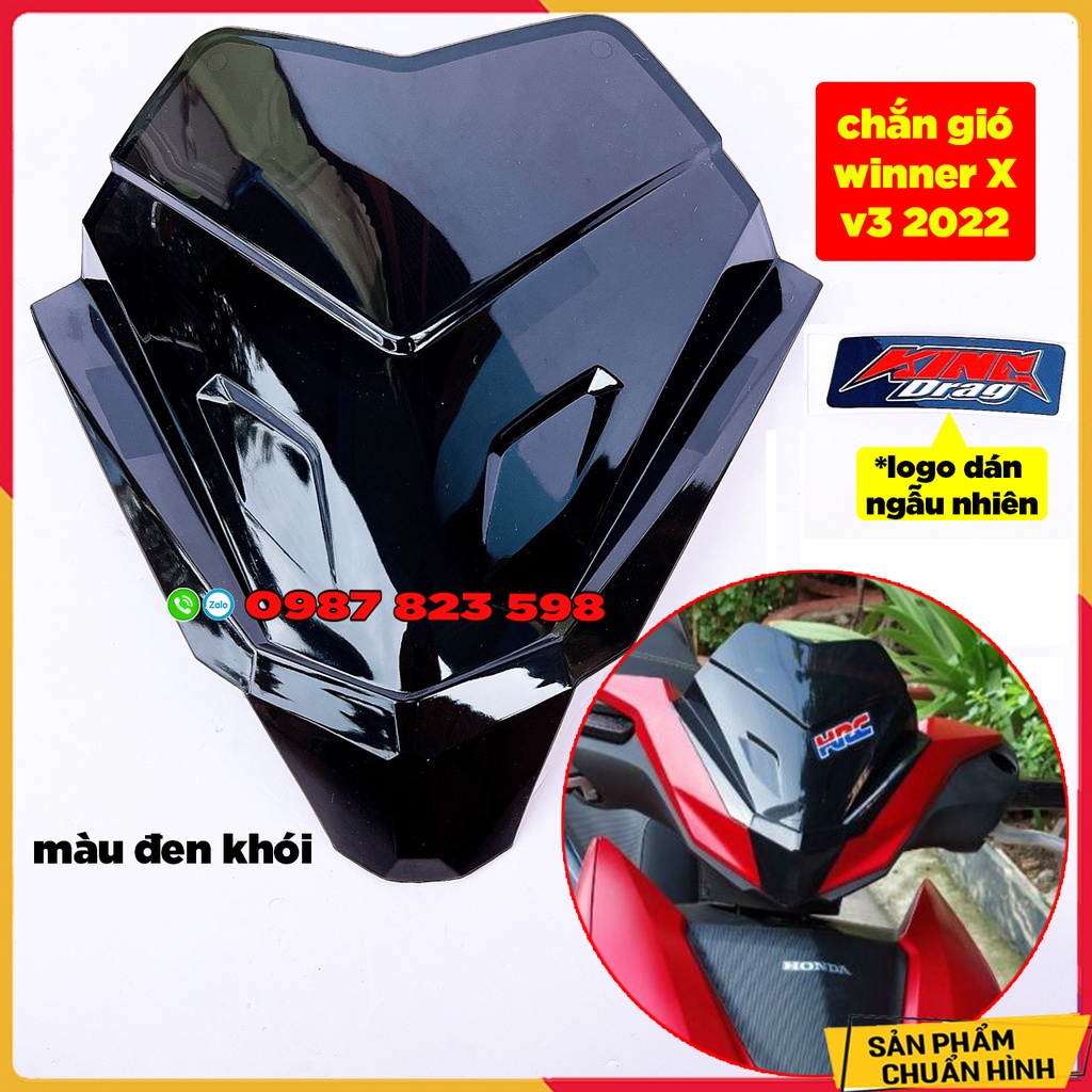 Chắn Gió Winner X V3 (2022) Mẫu RacingStar - Ốp Đầu Winner V3 | Shopee ...