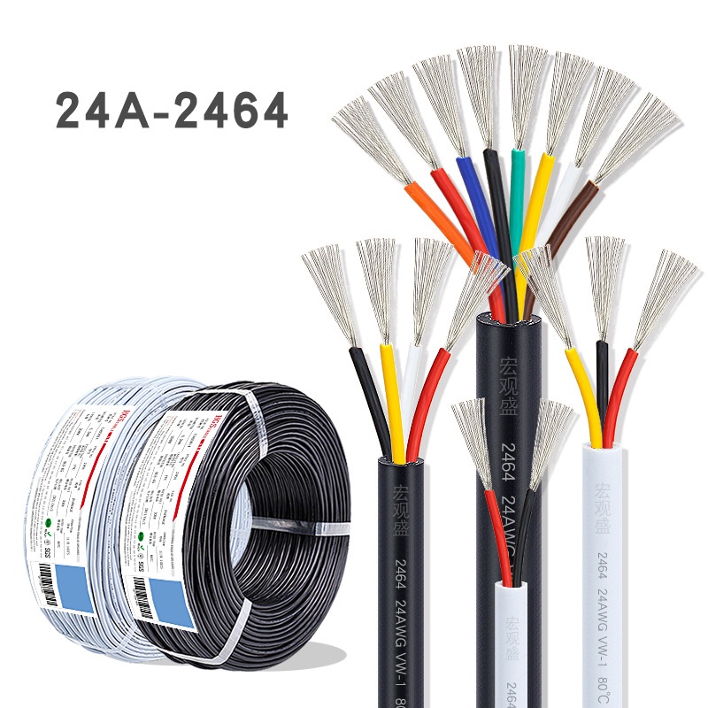 Cuộn Dây Cáp Đồng 22AWG 24AWG 26AWG UL2464 2 Lõi / 3 Lõi / 4 Lõi Chuyên Dụng | Shopee Việt Nam