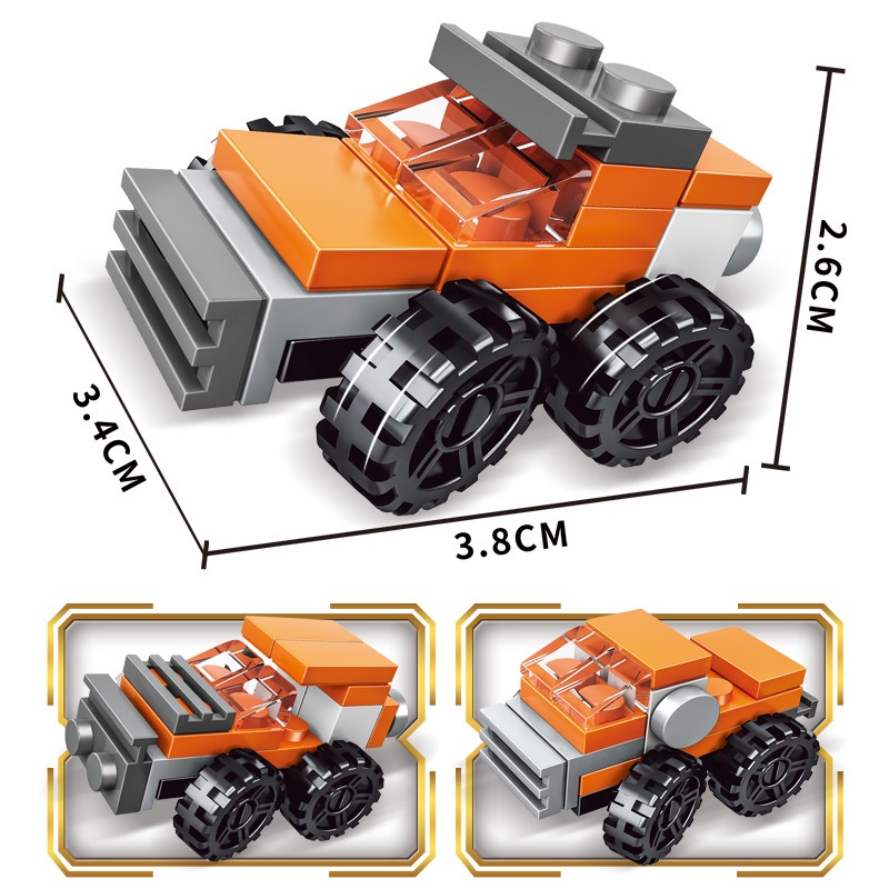 ĐỒ CHƠI LẮP RÁP LEGO MINI 3 TRONG 1 | Shopee Việt Nam