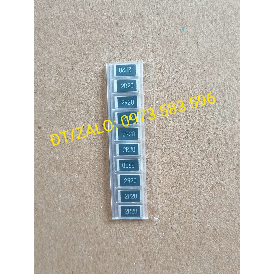 Điện trở dán 2.2R, 2R20 kích thước 2512 1W (10 con/Túi) | Shopee Việt Nam