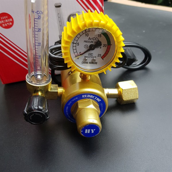 Đồng hồ khí co2 HY loại 220V Đồng hồ máy hàn | Shopee Việt Nam