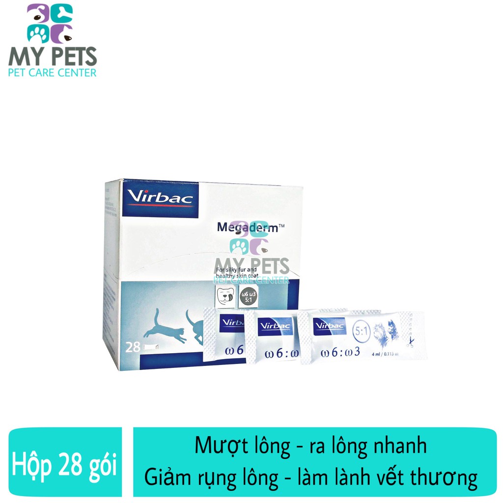 Gel ăn mượt lông, ra lông nhanh, giảm rụng lông, hồi phục da bị tổn ...
