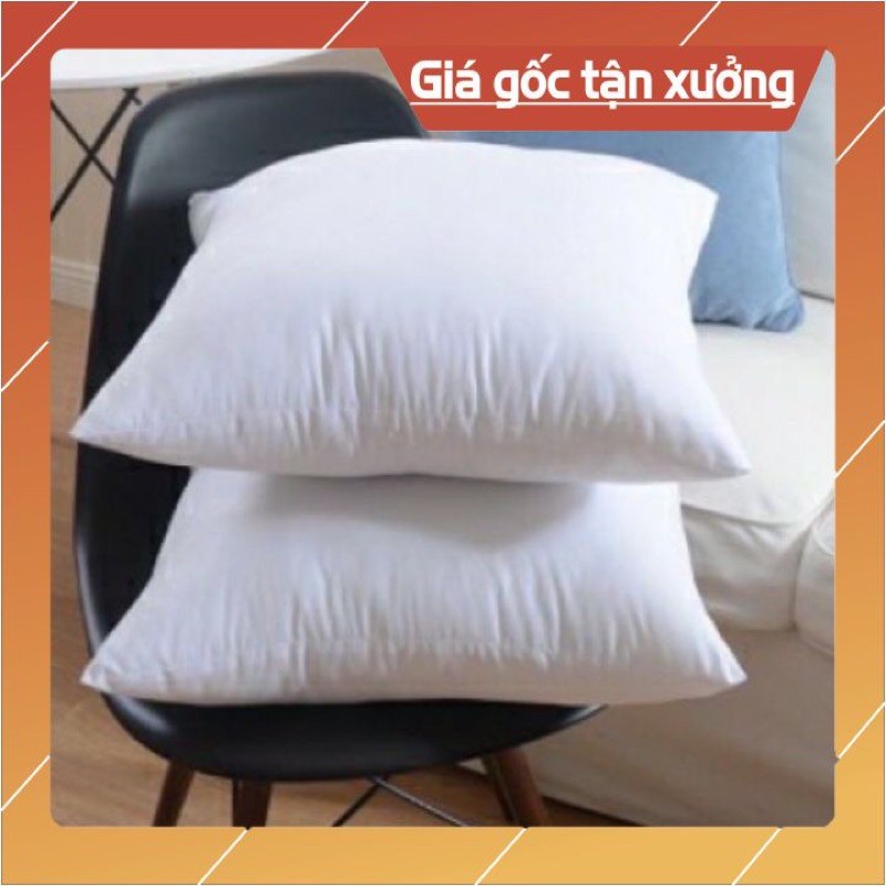 Gối sofa vuông size 45x45 bông (gòn) hạt Hàn Quốc cao cấp, gối tựa lưng ...