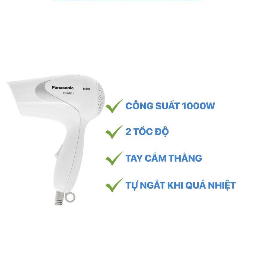 Máy Sấy Tóc Panasonic ND11-A645, EH-ND11-W645 - Hàng Chính Hãng - Bảo ...