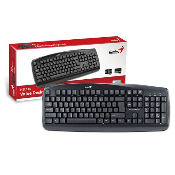 Keyboard Genius KB 110 (USB) | Shopee Việt Nam