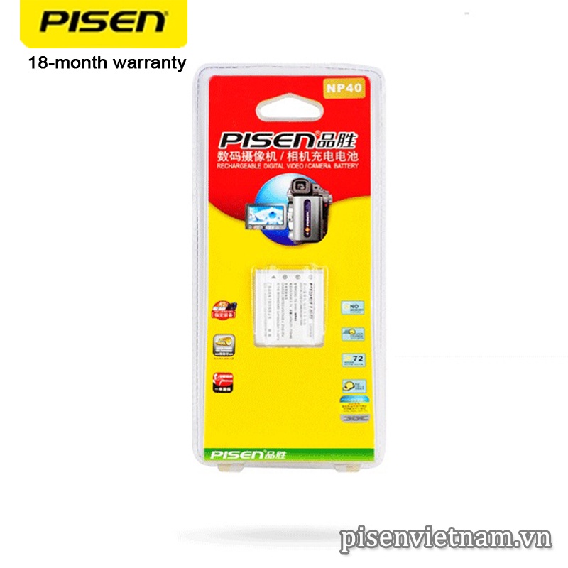 Pin Máy Ảnh Pisen Fuji NP40 ( NJ ) | Shopee Việt Nam