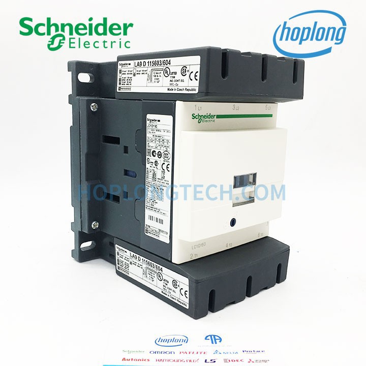 Khởi động từ Schneider LC1D150M7 150A 3 pha điện áp 220VAC | Shopee ...