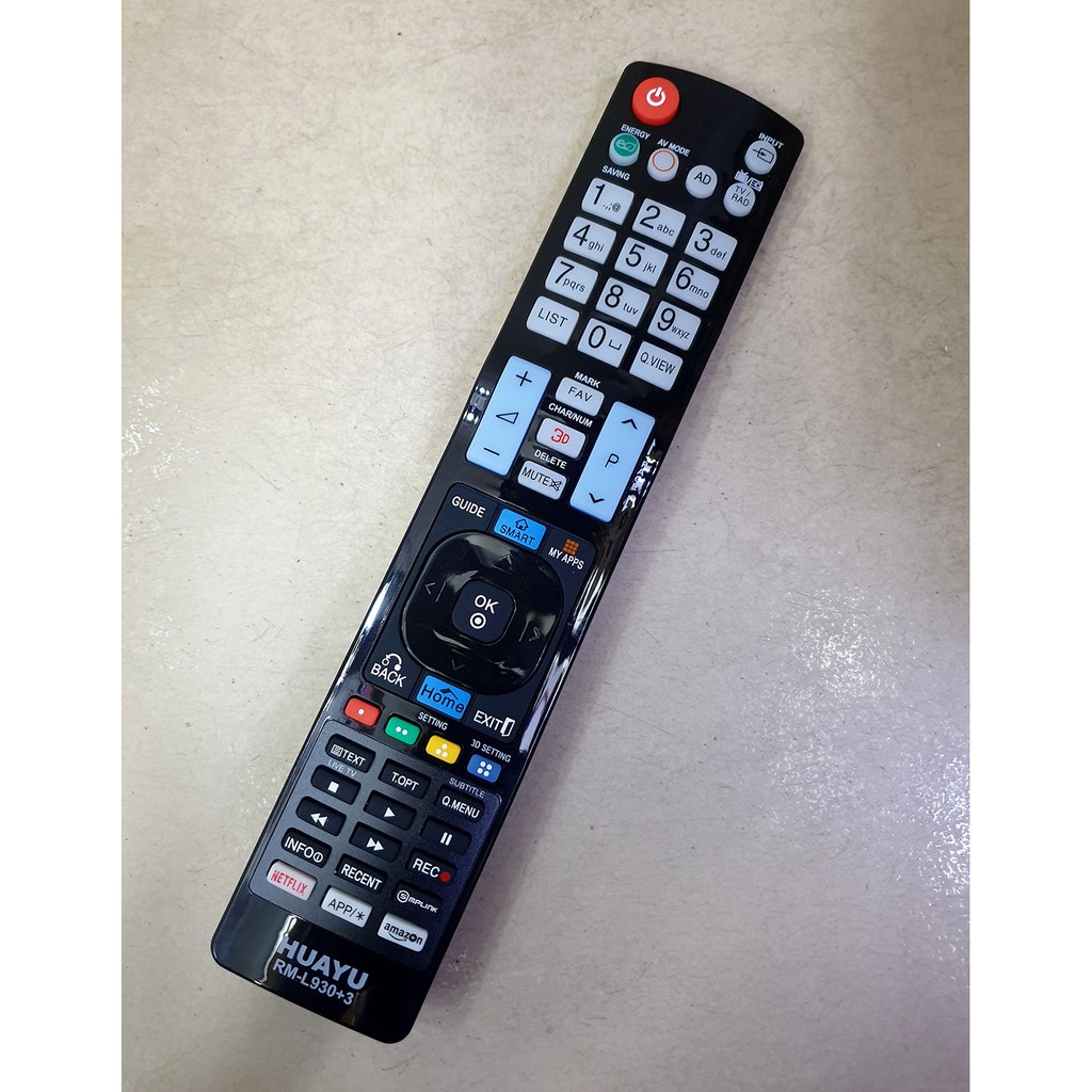 Remote Tivi LG Huayu NETFLIX RM L930+3 có hộp | Shopee Việt Nam