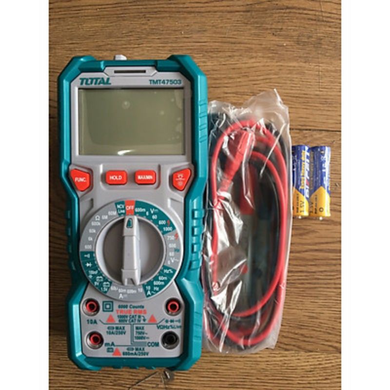 ĐỒNG HỒ ĐO ĐIỆN VẠN NĂNG TOTAL TMT47503 | Shopee Việt Nam