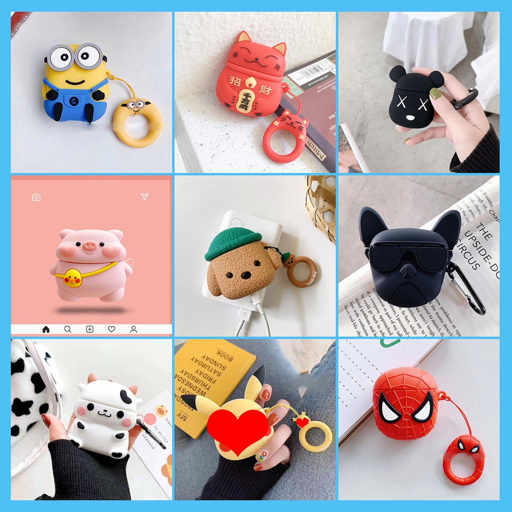 Vỏ ốp case airpod airpods bảo vệ bao đựng tai nghe không dây bluetooth ...