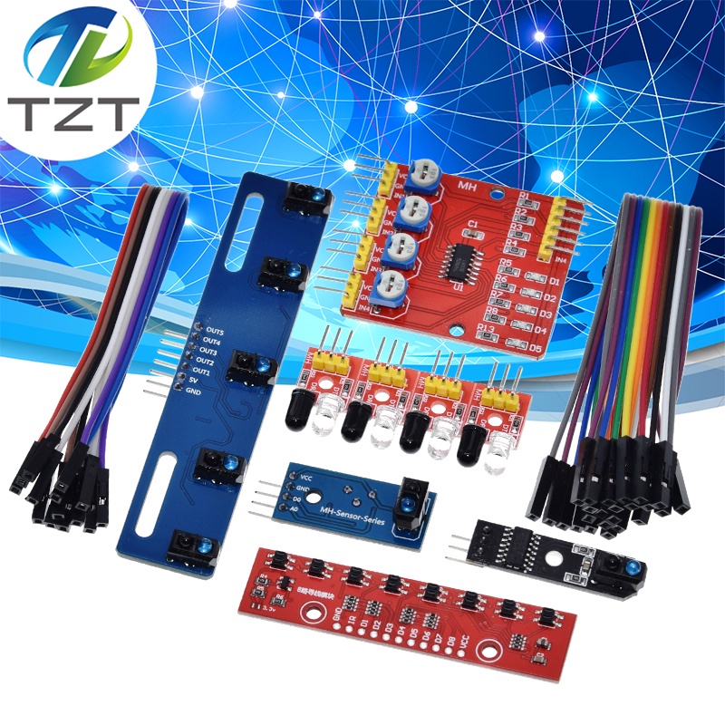 Mô Đun Công Tắc Cảm Biến Hồng Ngoại 1 4 5 8 Kênh TCRT5000 IR Cho ...