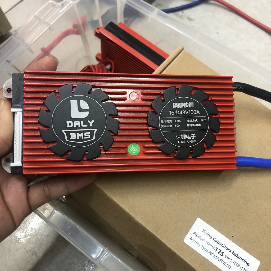 BMS 16s 100A Daly mạch cân bằng pin lifepo4 | Shopee Việt Nam
