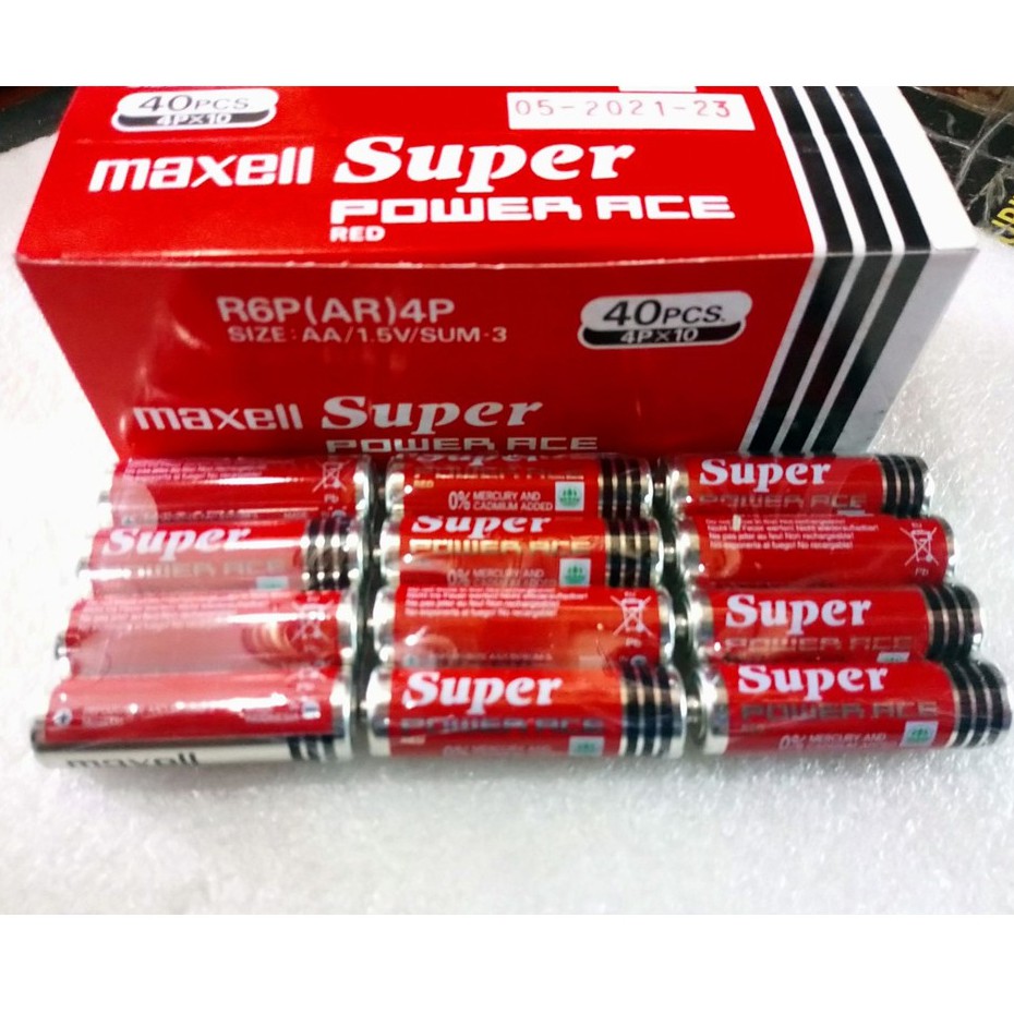 Pin Maxell 2A-3A (1 vĩ / 4 viên) | Shopee Việt Nam
