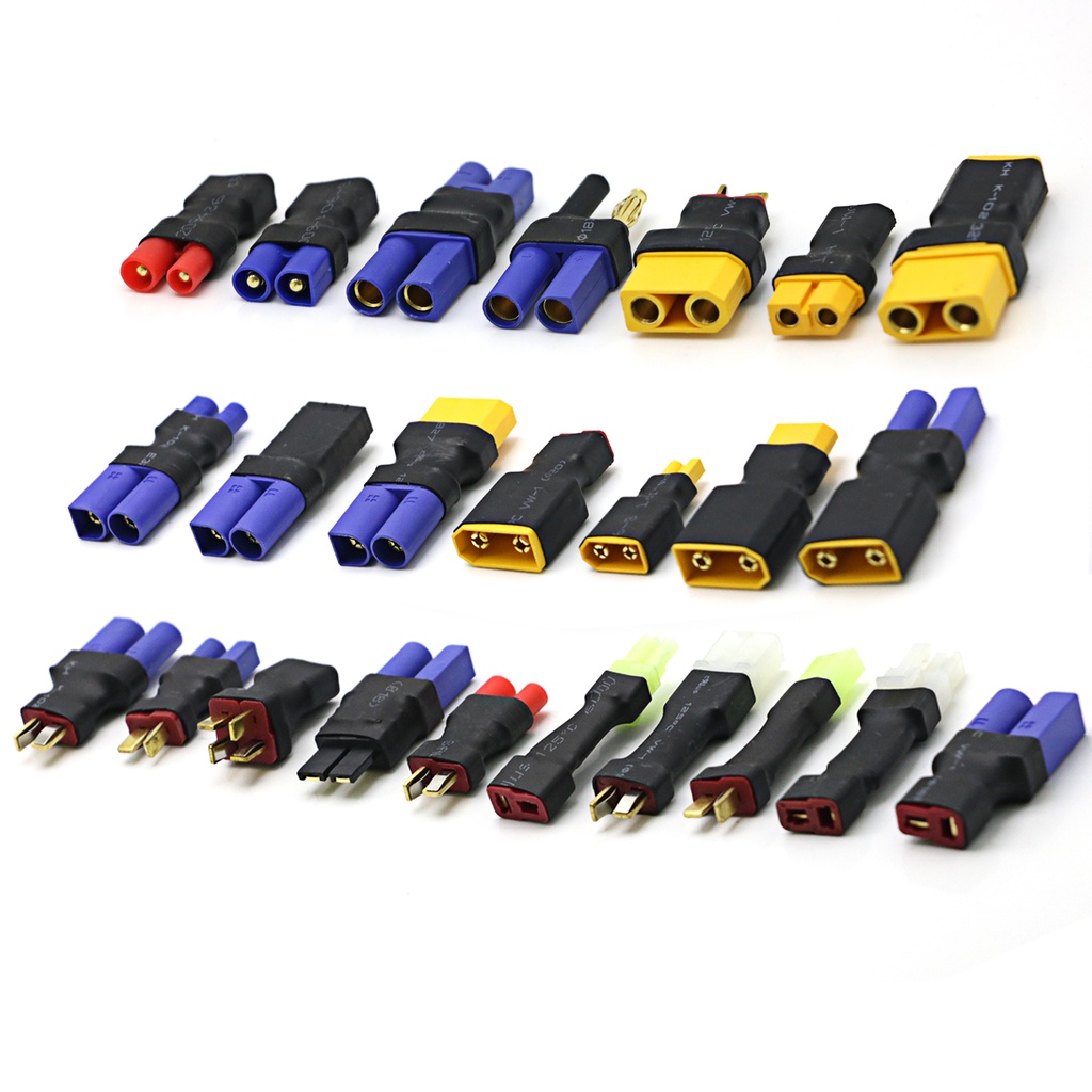 Phích Cắm Kết Nối Pin XT30 XT60 XT90 Traxxas T Plug Deans EC5 EC3 ...