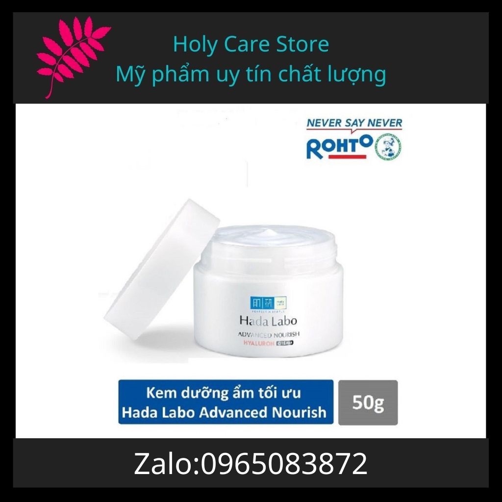 Kem Dưỡng Ẩm Hada Labo công thức tối ưu Advanced Nourish Hyaluron Cream 50g | Shopee Việt Nam