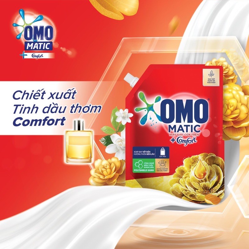 NƯỚC GIẶT OMO MATIC COMFORT TINH DẦU THƠM 4,1kg | Shopee Việt Nam