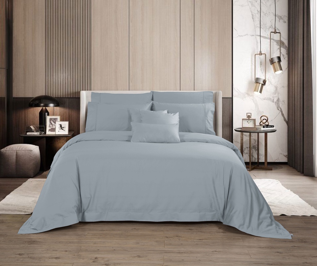Bộ Ga và Vỏ Gối Akemi Cotton Select Affinity Ulmer, gồm 5 món (King ...