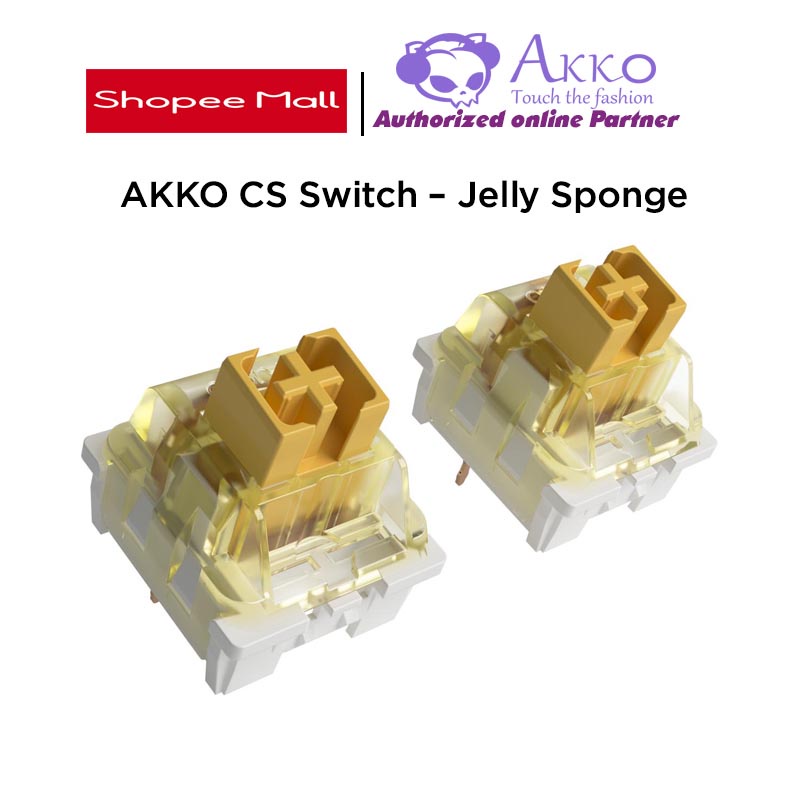 Bộ switch bàn phím cơ AKKO CS Switch – Sponge (45 switch) | Shopee Việt Nam
