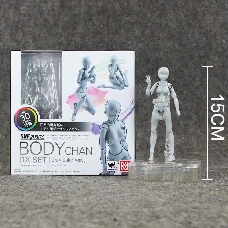 Shf Body Kun Nhân Vật Hành Động PVC Body-Chan DX Búp Bê Đồ Chơi Hình ...