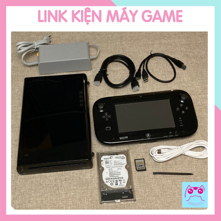 Máy chơi Game Nintendo Wii U ( Cài Sẫn Game, 100% Ngôn Ngữ Anh ...