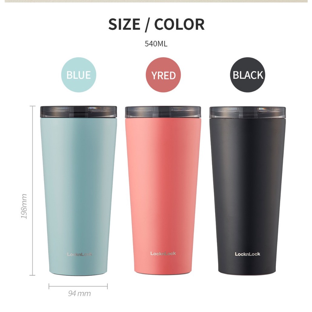 Ly Giữ Nhiệt LocknLock To 500ml Chính Hãng Cao Cấp Màu Cute Nhỏ Gọn Thể ...