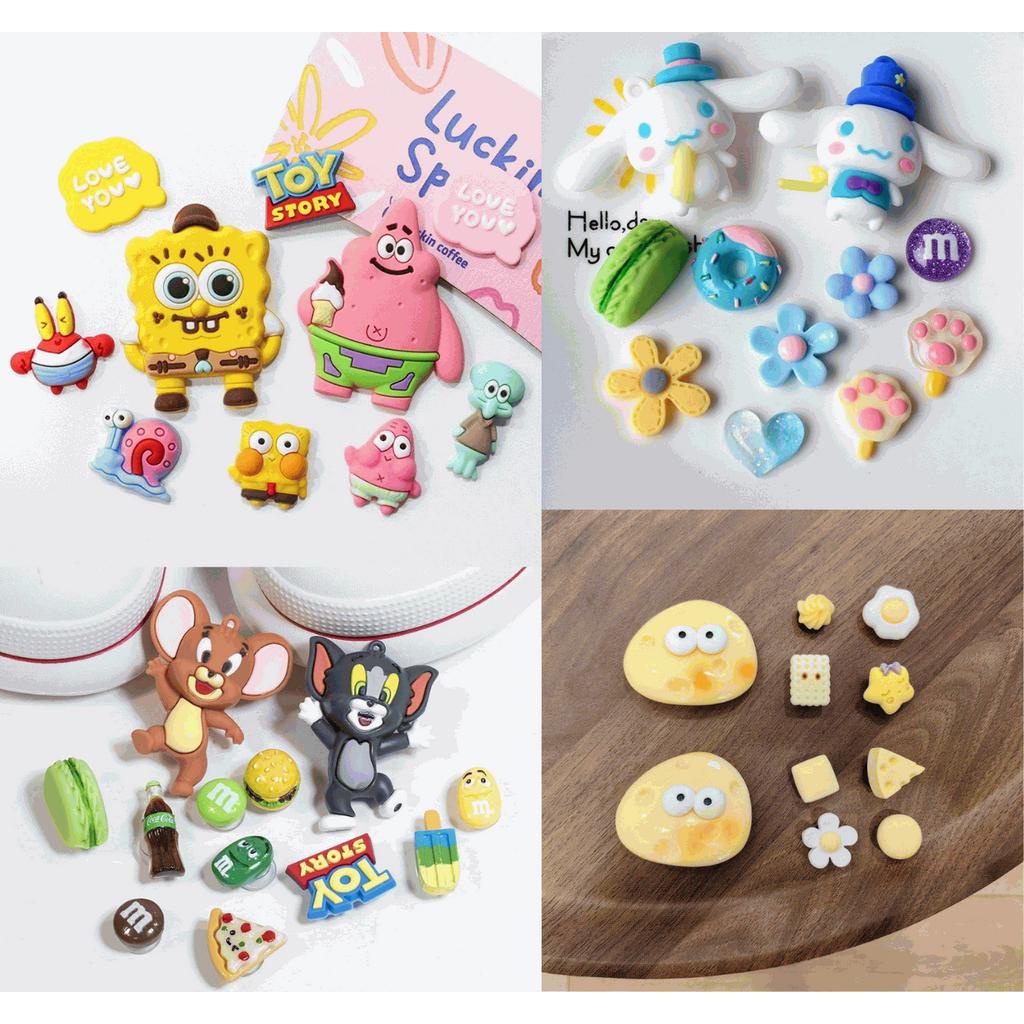 Stickers crocs, phụ kiện đính dép, charm dép cross nhiều mẫu siêu yêu ...