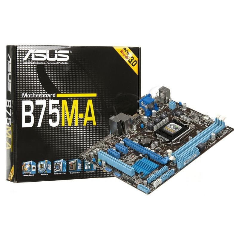 Main B75 Gigabyte/ Asus tháo máy chạy tốt giá rẻ SK 1155, tặng kèm keo ...