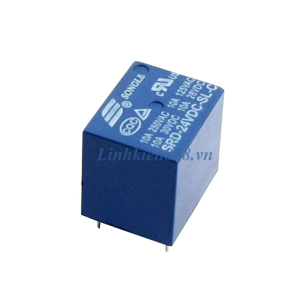 Relay 24V 10A 5 Chân SRD 24VDC-SL-C | Shopee Việt Nam