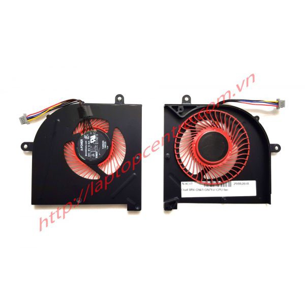 Quạt tản nhiệt Laptop MSI MSI GS63 GS73 MS-16K2 MS-16K4 MS-17B1 GS63VR ...