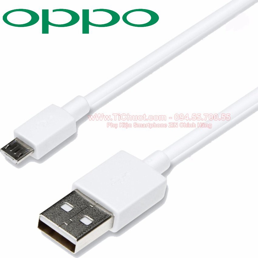 Cáp OPPO Micro USB dài 1m ZIN Chính Hãng Sạc Nhanh 10W | Shopee Việt Nam