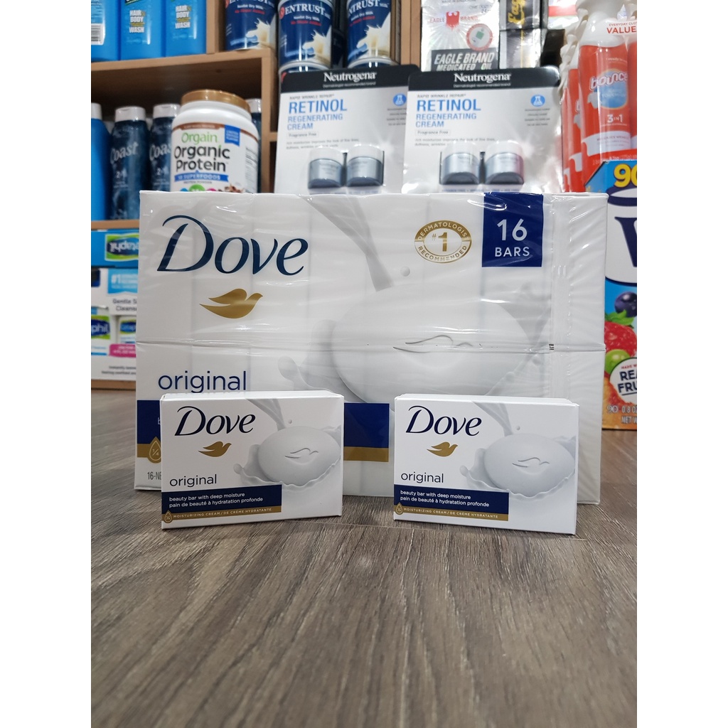 Xà Bông Cục Dove Mỹ White Beauty Cream Bar Hộp 106g Shopee Việt Nam