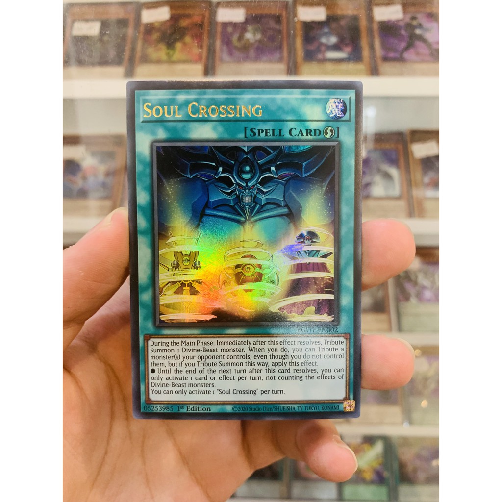 Thẻ Bài YugiOh! Mã EGO1-EN002 - Soul Crossing - Ultra Rare - 1st ...