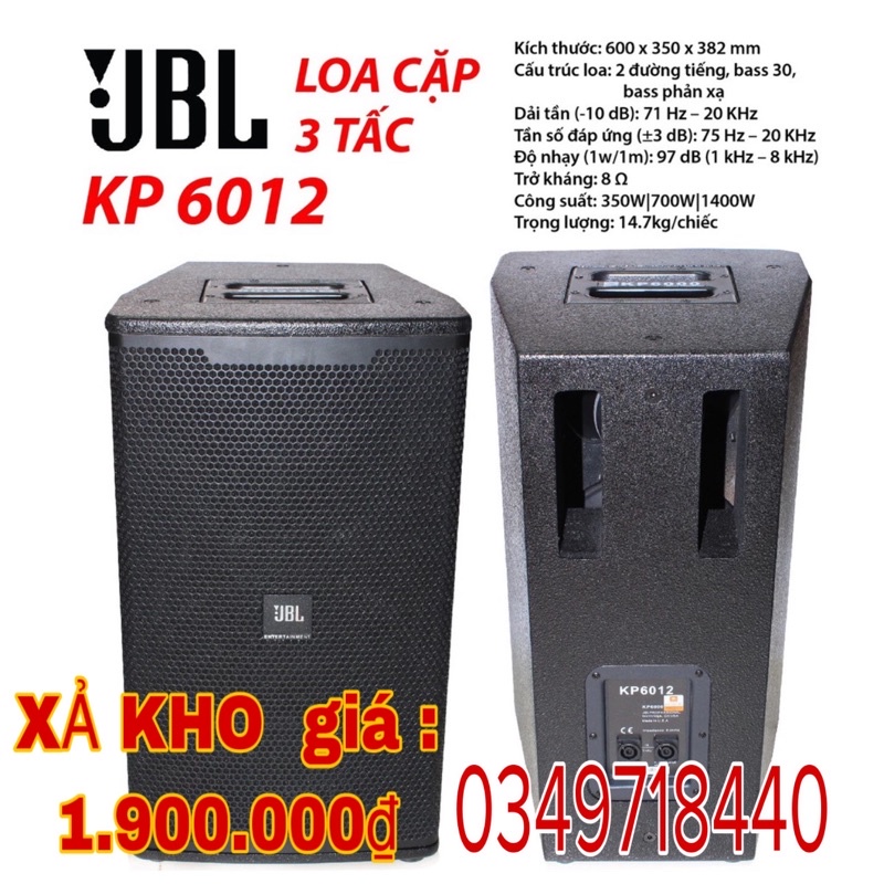 loa Full 30 JBL KP6012 côn 51 từ kép 126/120( 1 chiếc) | Shopee Việt Nam