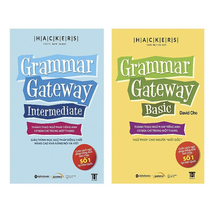 Sách Combo 2 cuốn - Grammar Gateway Basic & Intermediate - BẢN QUYỀN | Shopee Việt Nam