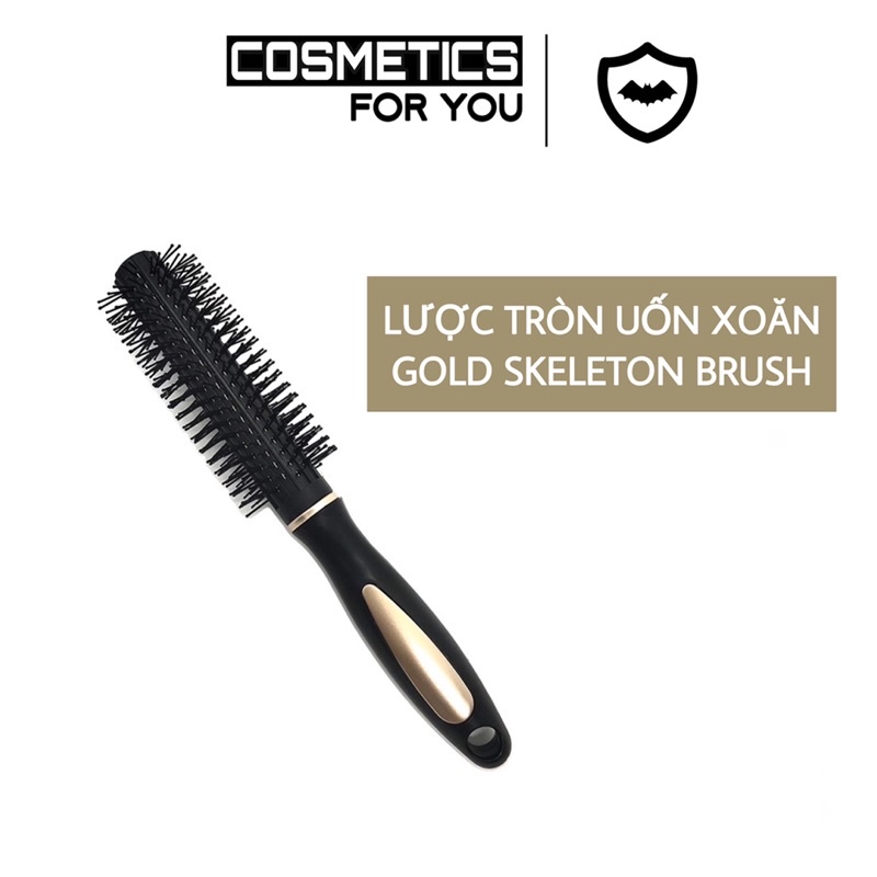 LƯỢC TRÒN GOLD SKELETON BRUSH UỐN XOĂN - TẠO PHỒNG | Shopee Việt Nam