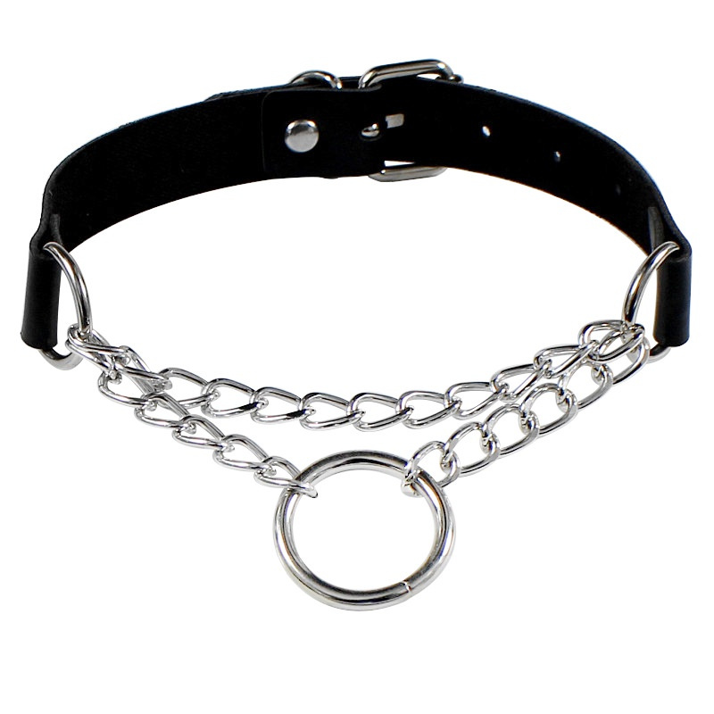 Vòng Cổ Choker Da Pu Phong Cách Gothic | Shopee Việt Nam