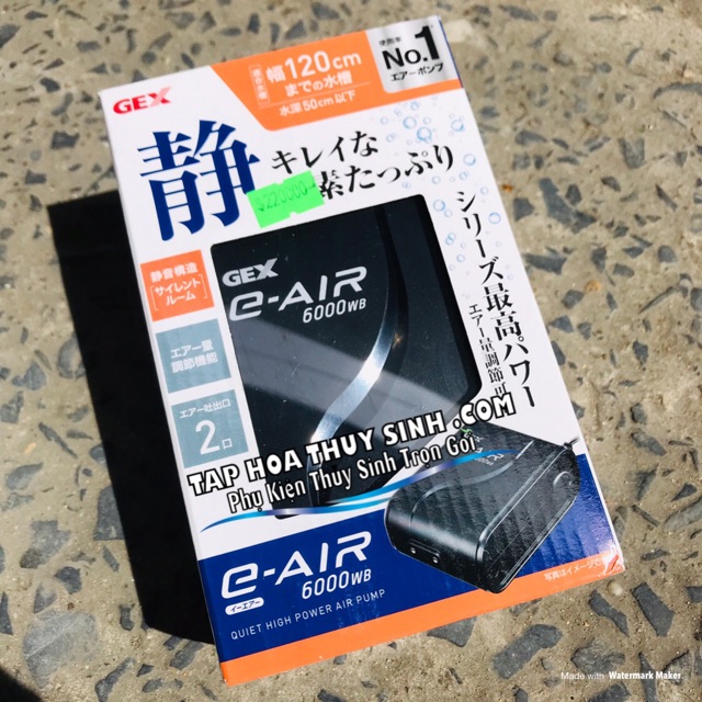 Sủi oxy GEX E-AIR 6000WB | Shopee Việt Nam
