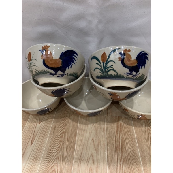 sét 5 chén con gà ,bao đẹp | Shopee Việt Nam