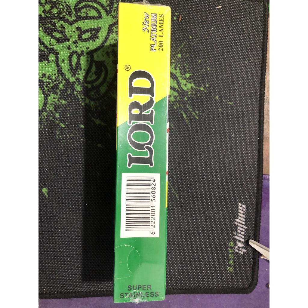 Dao Tem LORD Cạo Râu (Hộp 200 Lưỡi) | Shopee Việt Nam