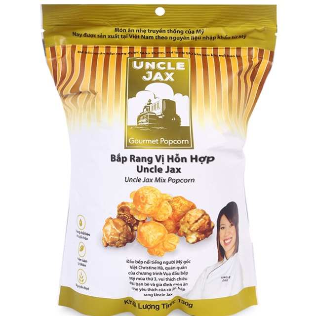 Bắp Rang Vị Hỗn Hợp Uncle Jax Gói 130g | Shopee Việt Nam