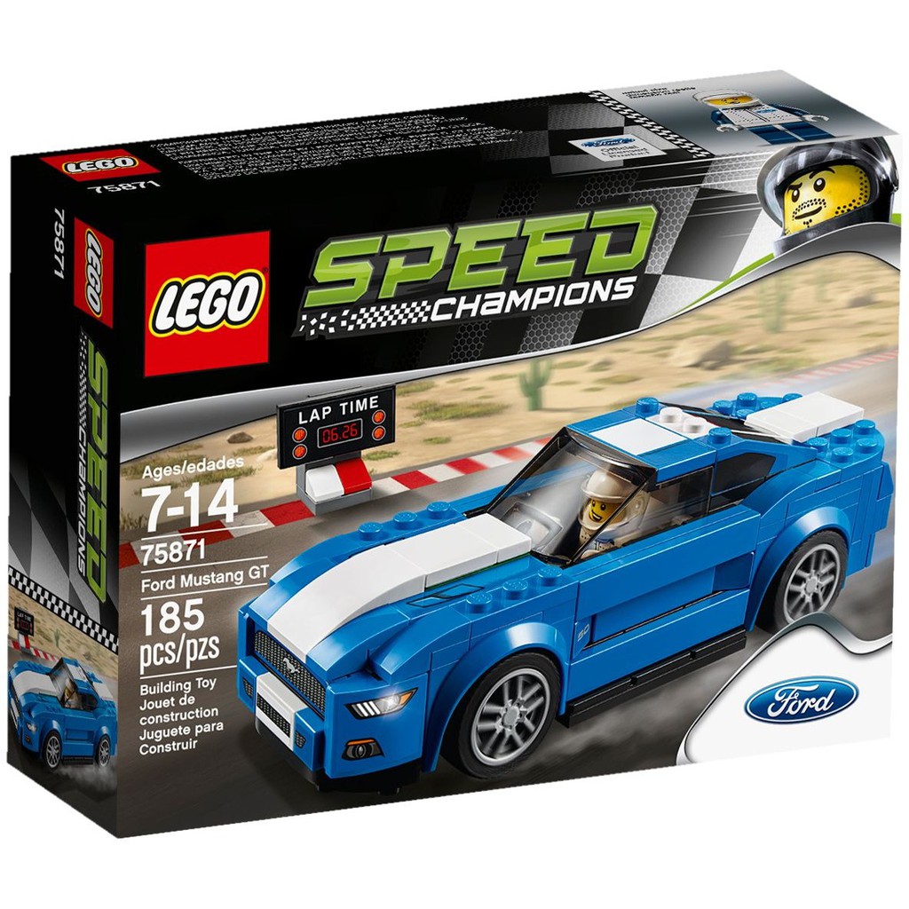 LEGO 75871 Speed Champions - Xe Đua Ford Mustang Gt | Shopee Việt Nam