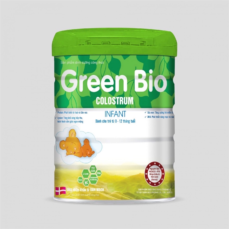 Sữa Green Bio Infant (900g) ( dành cho bé từ 0-12 tháng) | Shopee Việt Nam