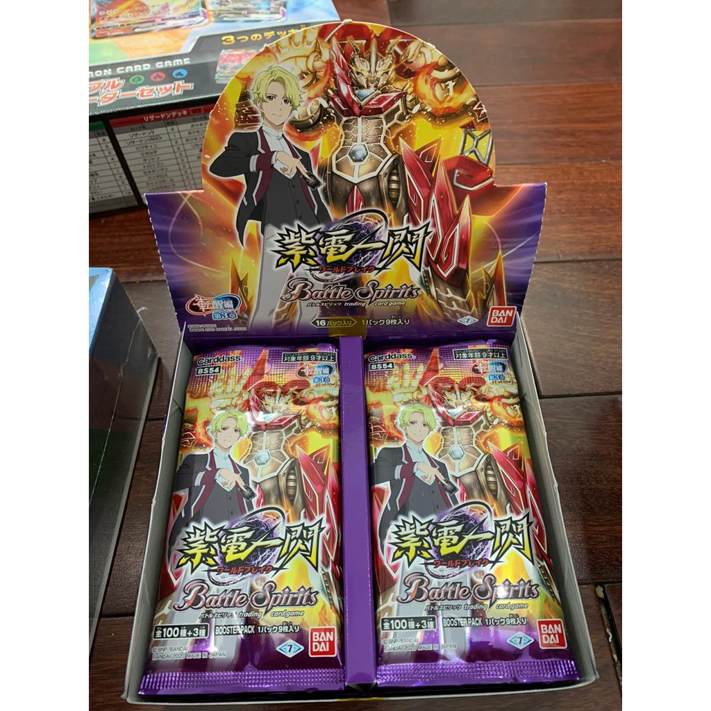 Pack Bài Lẻ Battle Spirit BS54 Chính Hãng Bandai | Shopee Việt Nam