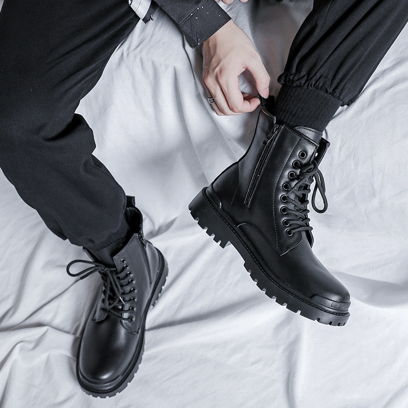 [Da Xịn Không Nhăn] Chelsea Boot Nam Cổ Cao Collection của Anh (đế cao ...