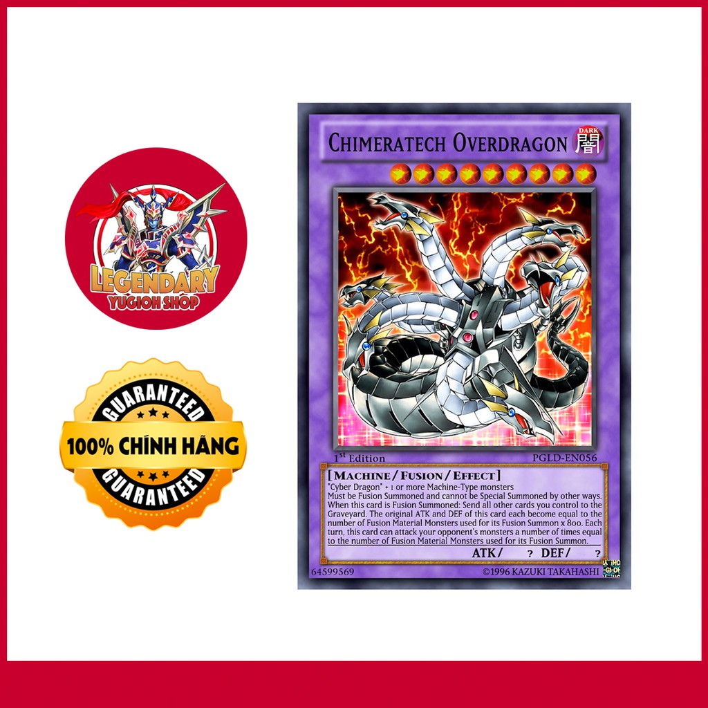 [Thẻ Bài Yugioh Chính Hãng] Chimeratech Overdragon | Shopee Việt Nam