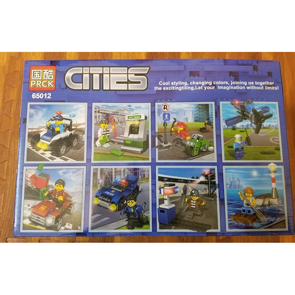 PRCK 65012 ( Mô Hình Combo Tiểu Cảnh Nhân Vật City 1 Sets 8 Bộ ) | Shopee Việt Nam