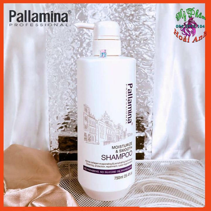 DẦU GỘI PALLAMINA COLLAGEN KERATIN MÓISTURIZE & SMOOTH SHAMPOO PHỤC HỒI ...