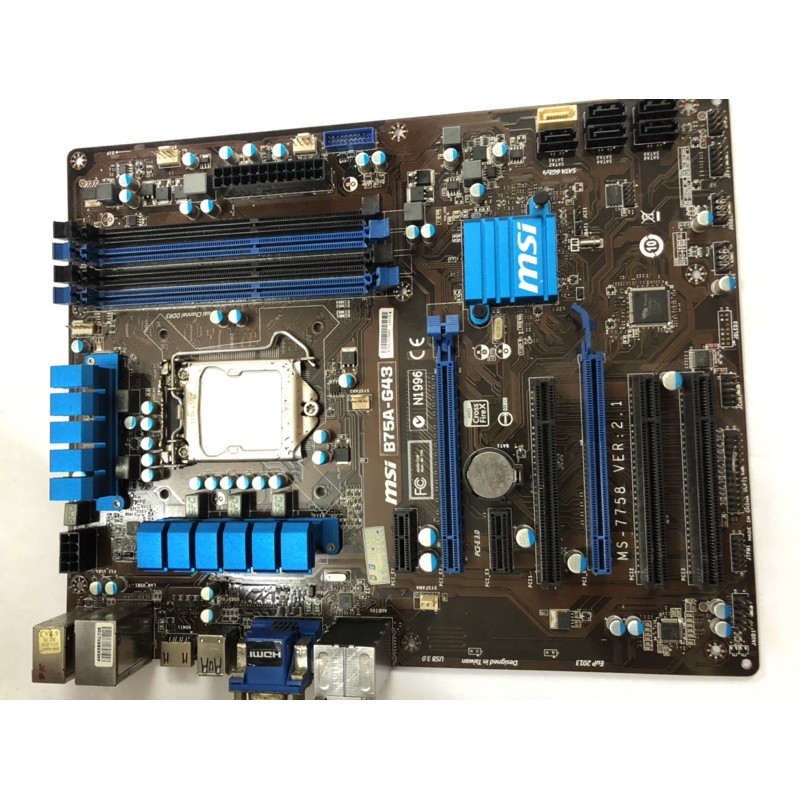 Main nguyên bản MSI B75A-G43 đã test kĩ | Shopee Việt Nam