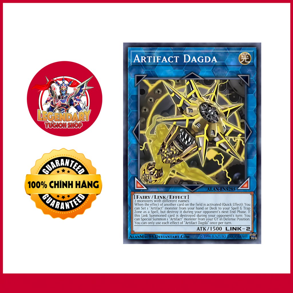 [JP][Thẻ Bài Yugioh Chính Hãng] Artifact Dagda | Shopee Việt Nam